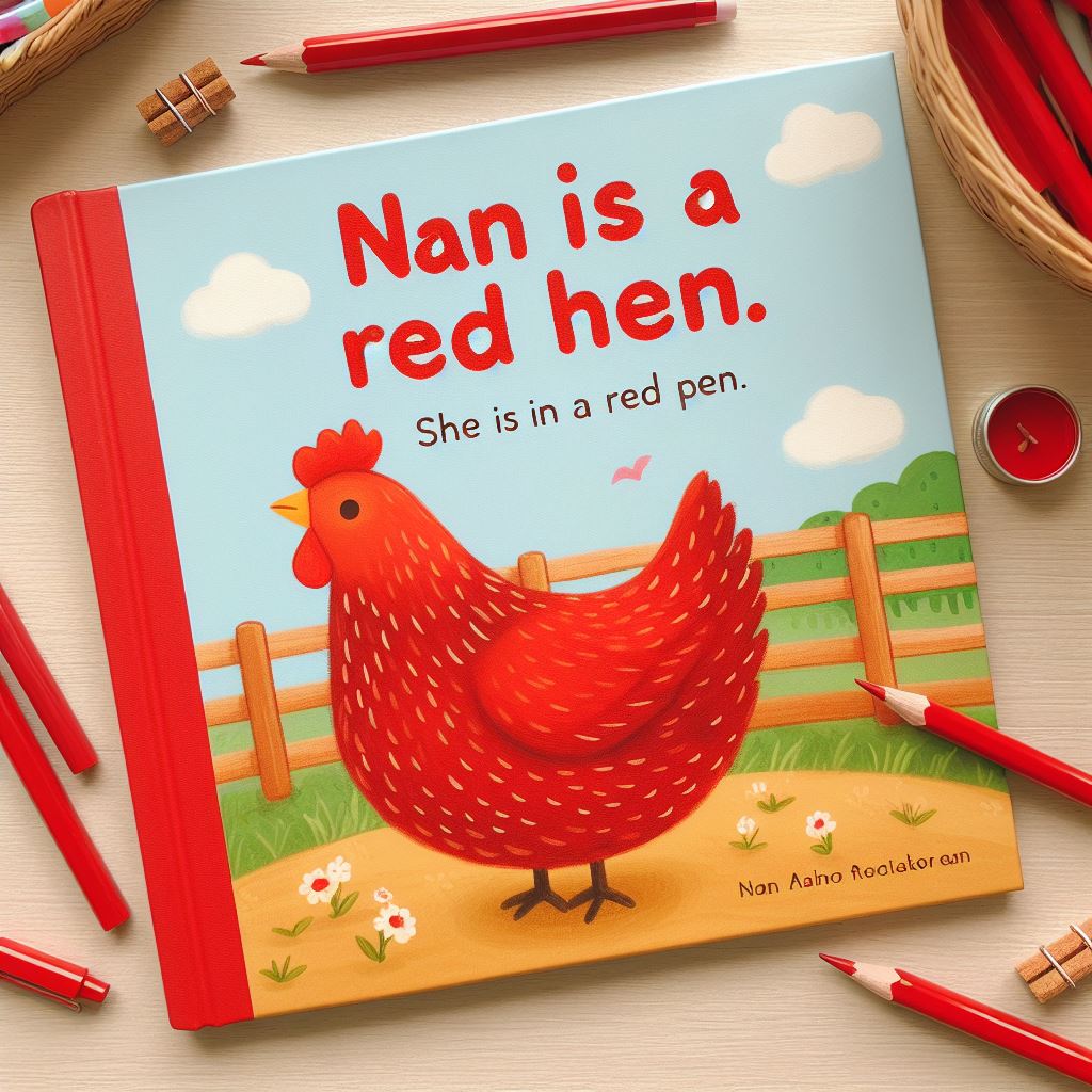 读绘本: Nan the Red Hen | 语言学习